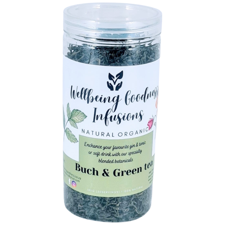 Buchu and Green Tea Infusion Mix – Wellbeing Goodness
