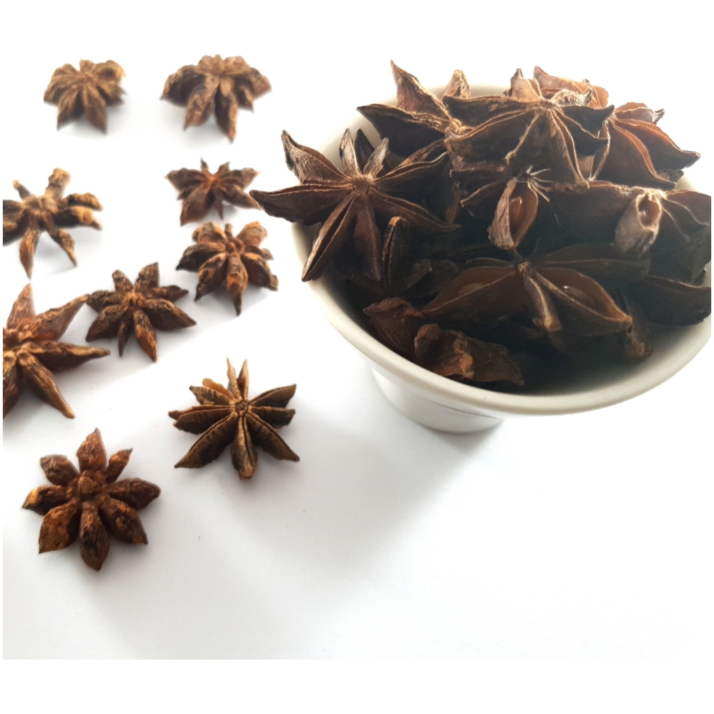 Organic Star Aniseed 100g – Wellbeing Goodness